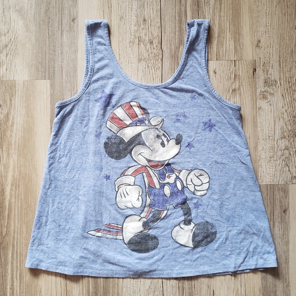 Vintage Disney American Mickey Mouse Tank Top - Gem